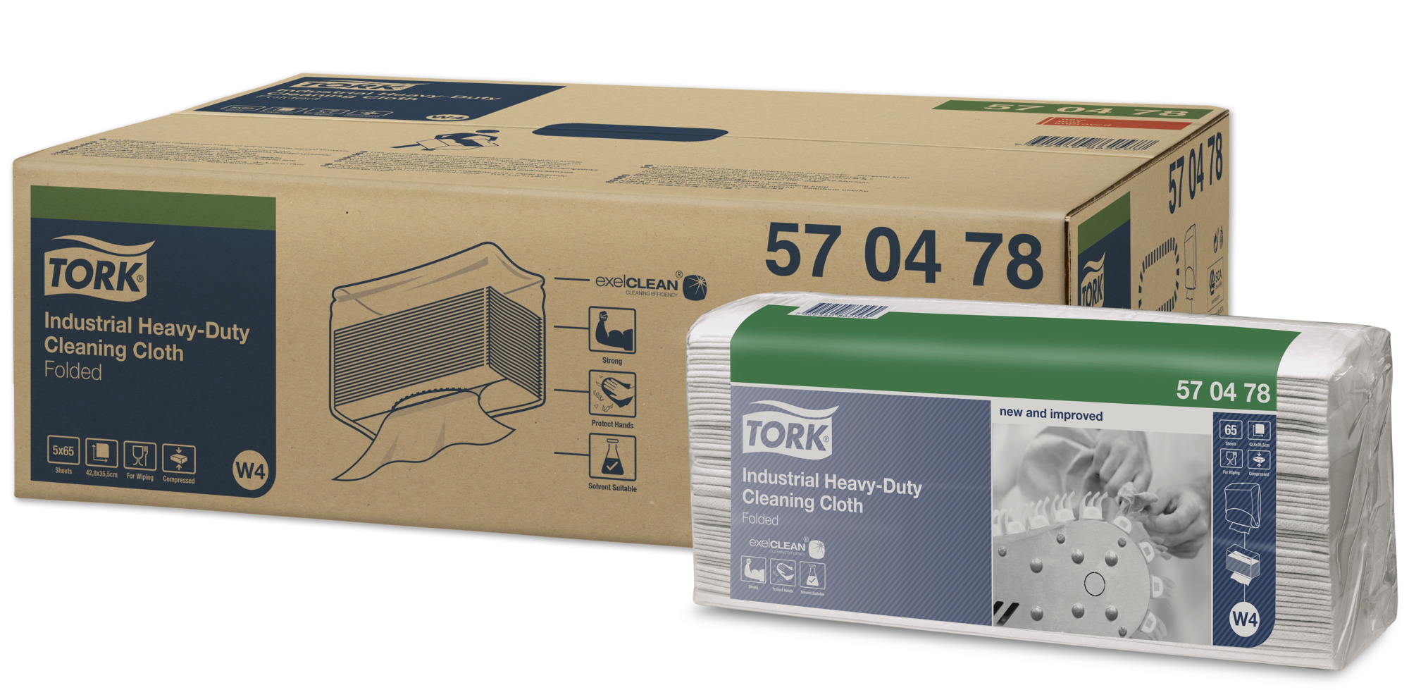 Tork Lint Free / Low Lint Cleaning Cloths (Wipes): Tork Industrial ...